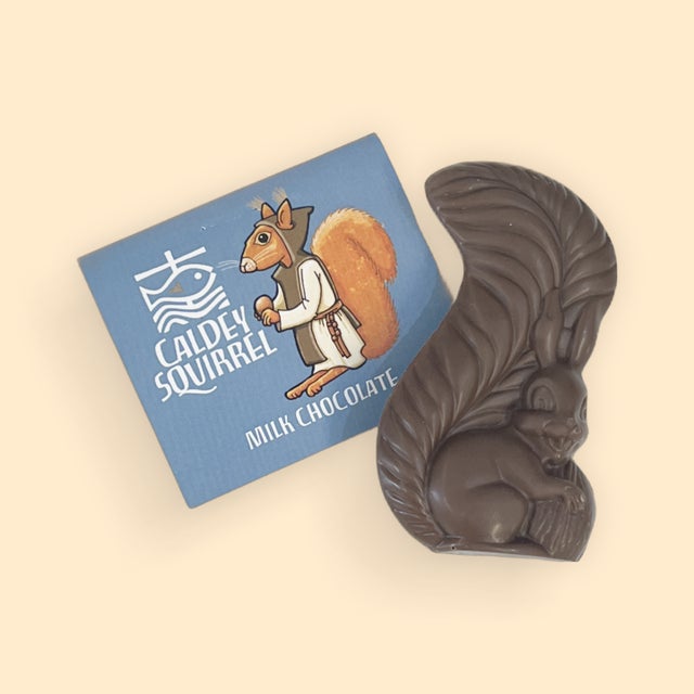 Caldey Milk Chocolate Squirrel 45g